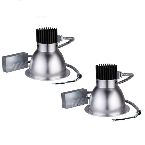 Commercial Baffle Down Light 8in WATTAGE SWITCHABLE (18W/27W/40W) 3CCT ...