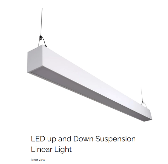Linear Pendant Architectural Lighting System (End to End Linking, Corn ...